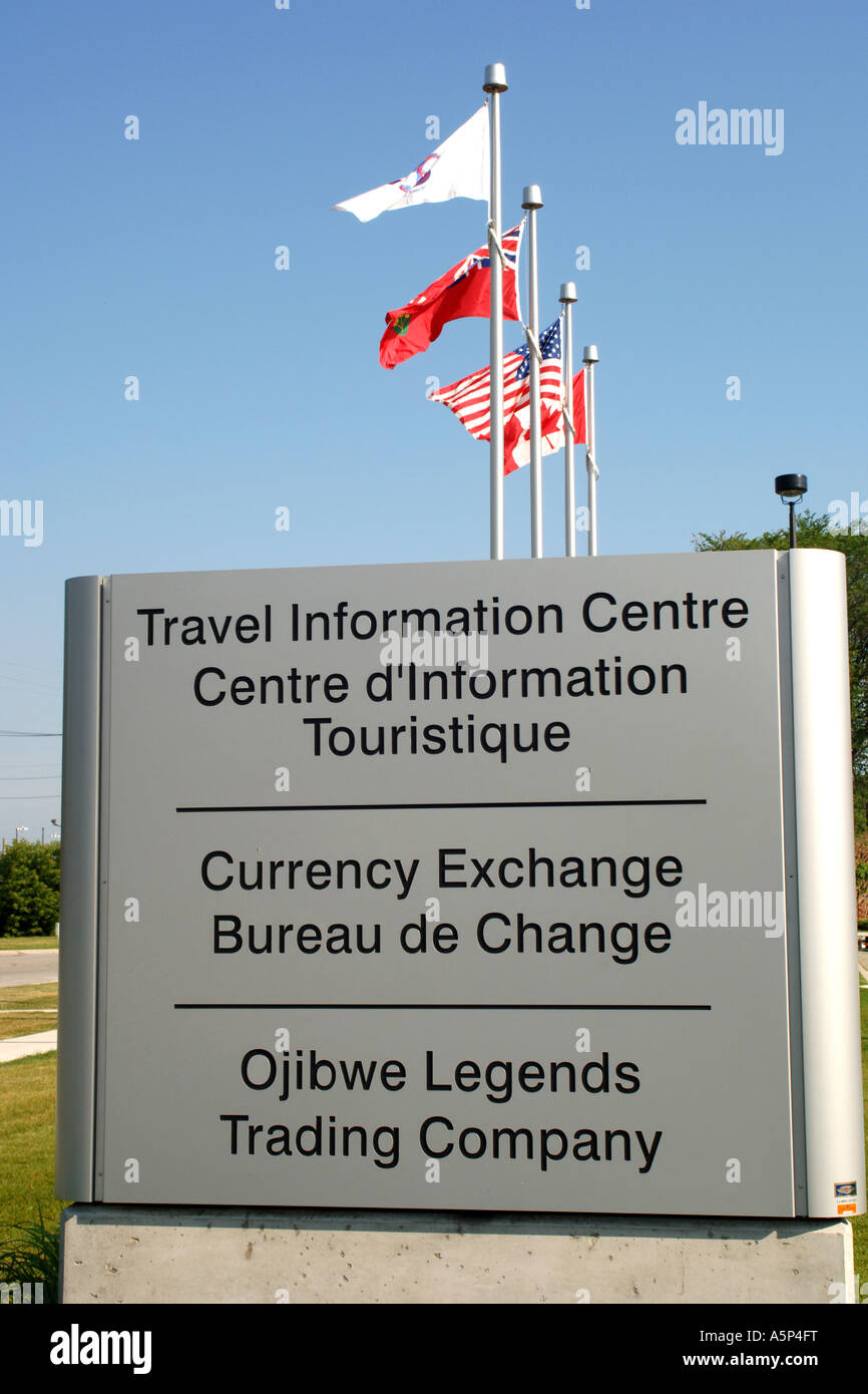 Canadian Territory, State and Country Flags outside the Travel ...