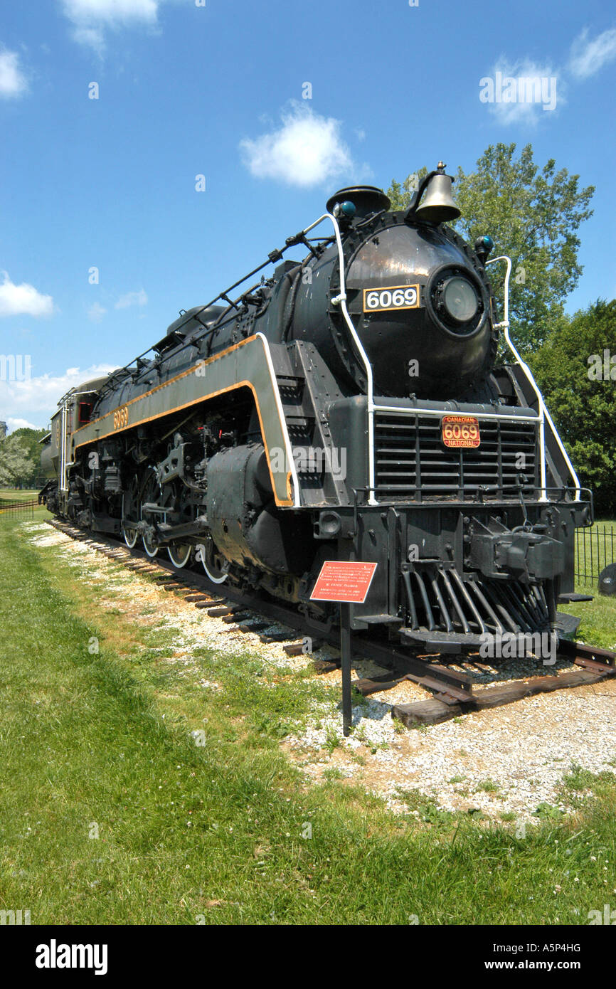 Canadian National Steam Locomotives High Resolution Stock Photography ...
