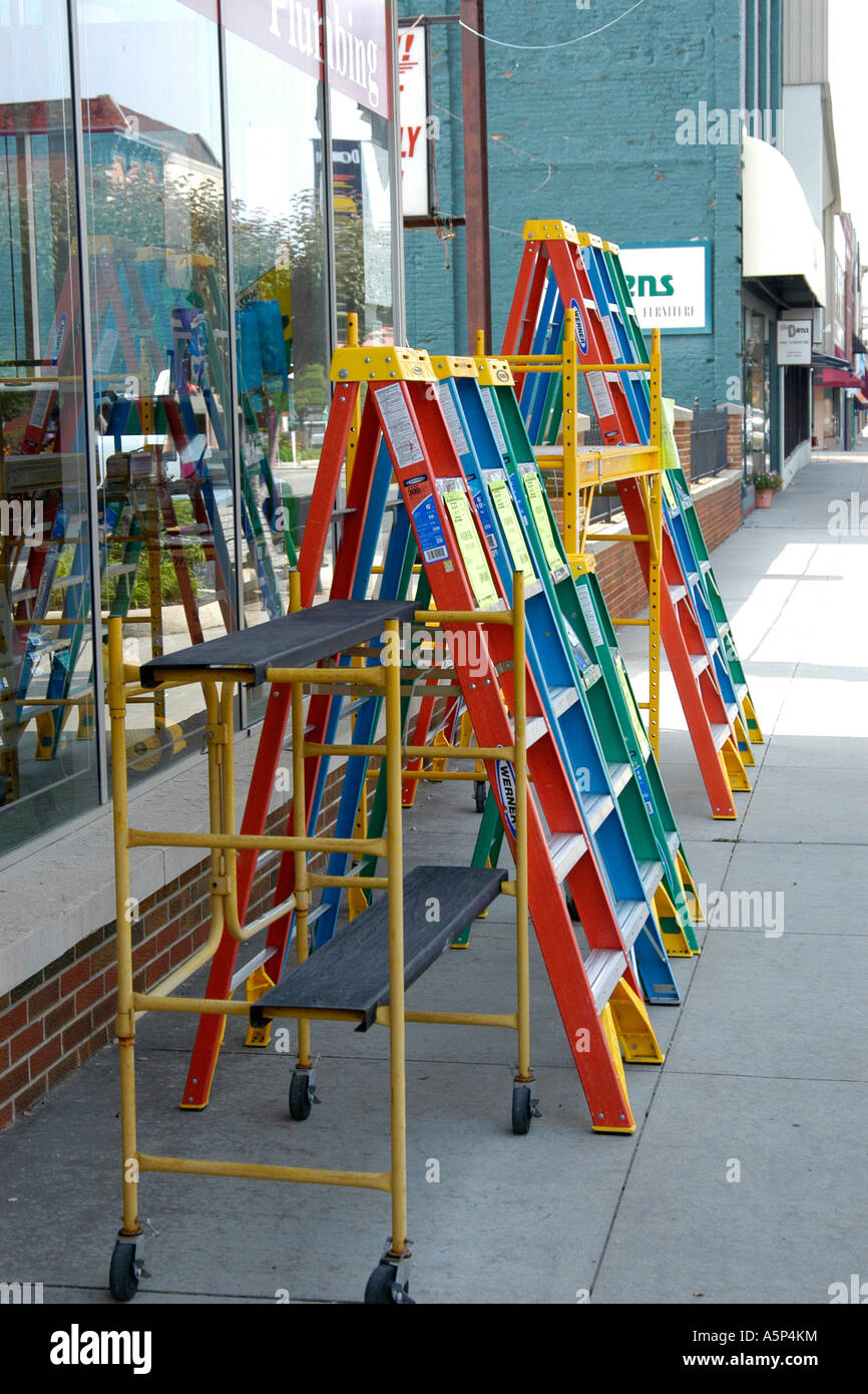 Werner ladders hi-res stock photography and images - Alamy