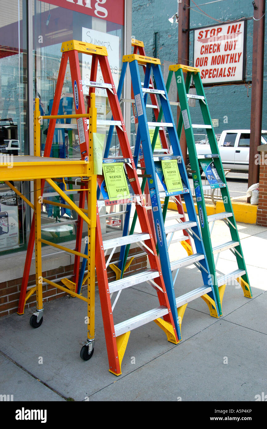 Step Ladder Store High Resolution Stock Photography and Images - Alamy