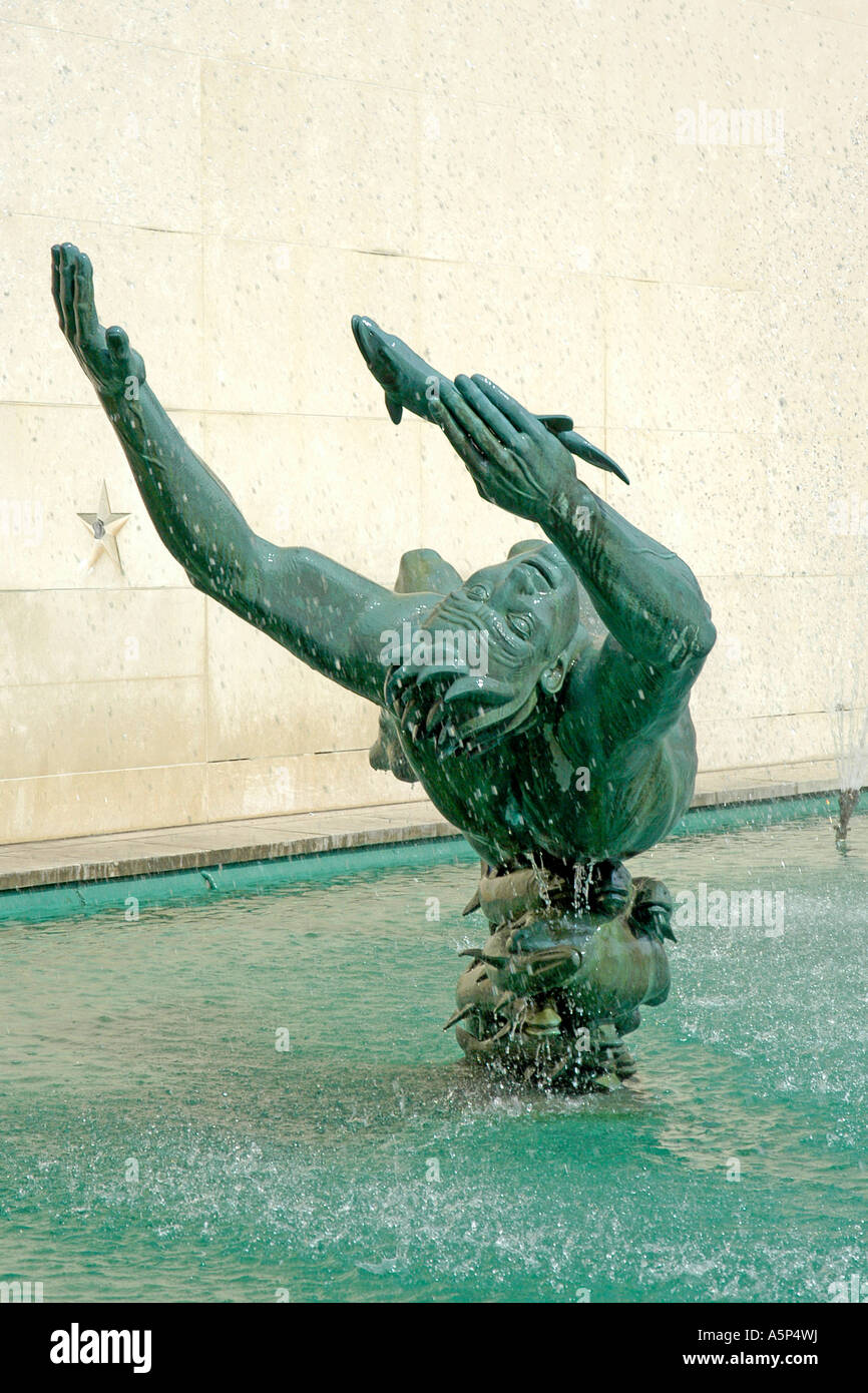 A Bronze water nymph statue Stock Photo - Alamy