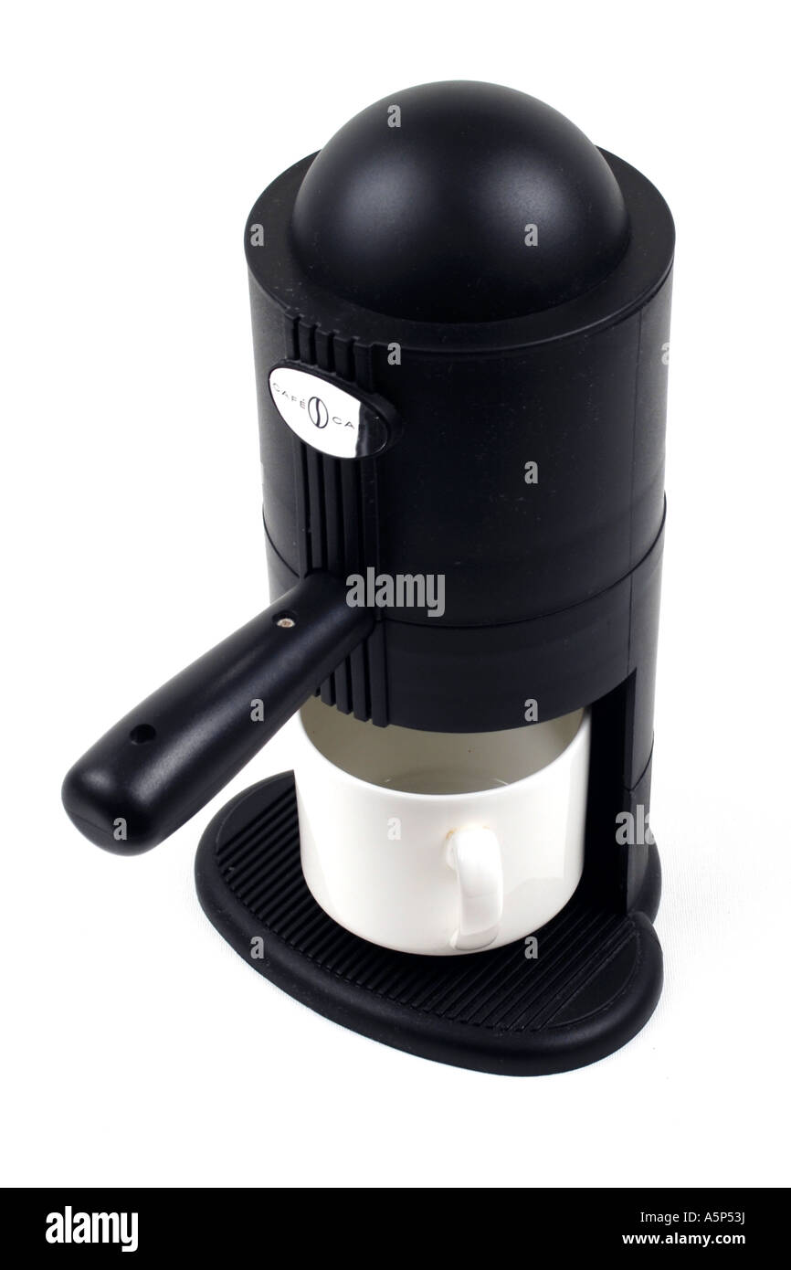 Making coffee machine Cut Out Stock Images & Pictures - Alamy