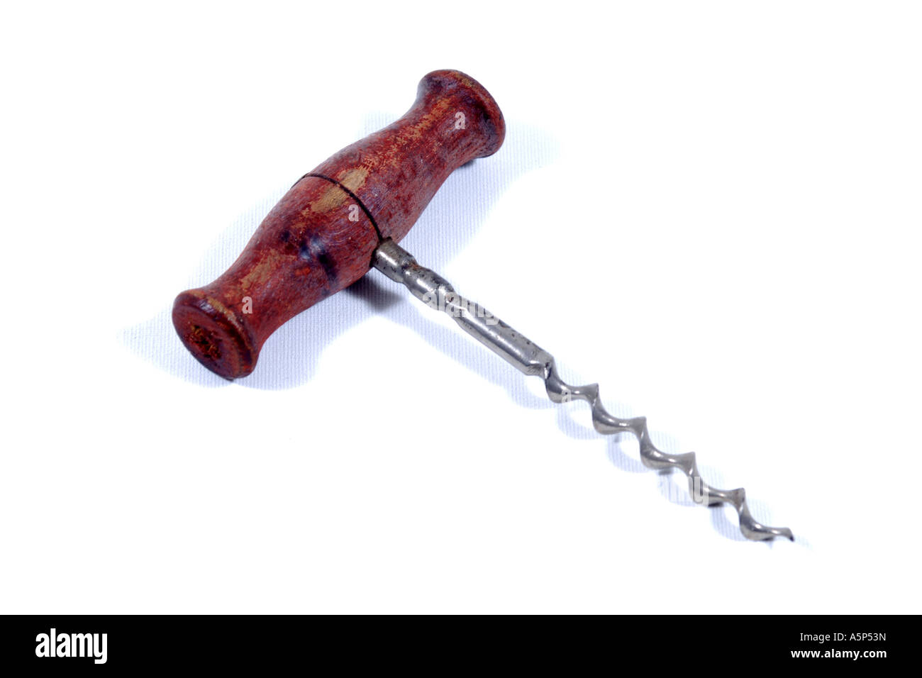 Wooden handled cork screw hi-res stock photography and images - Alamy