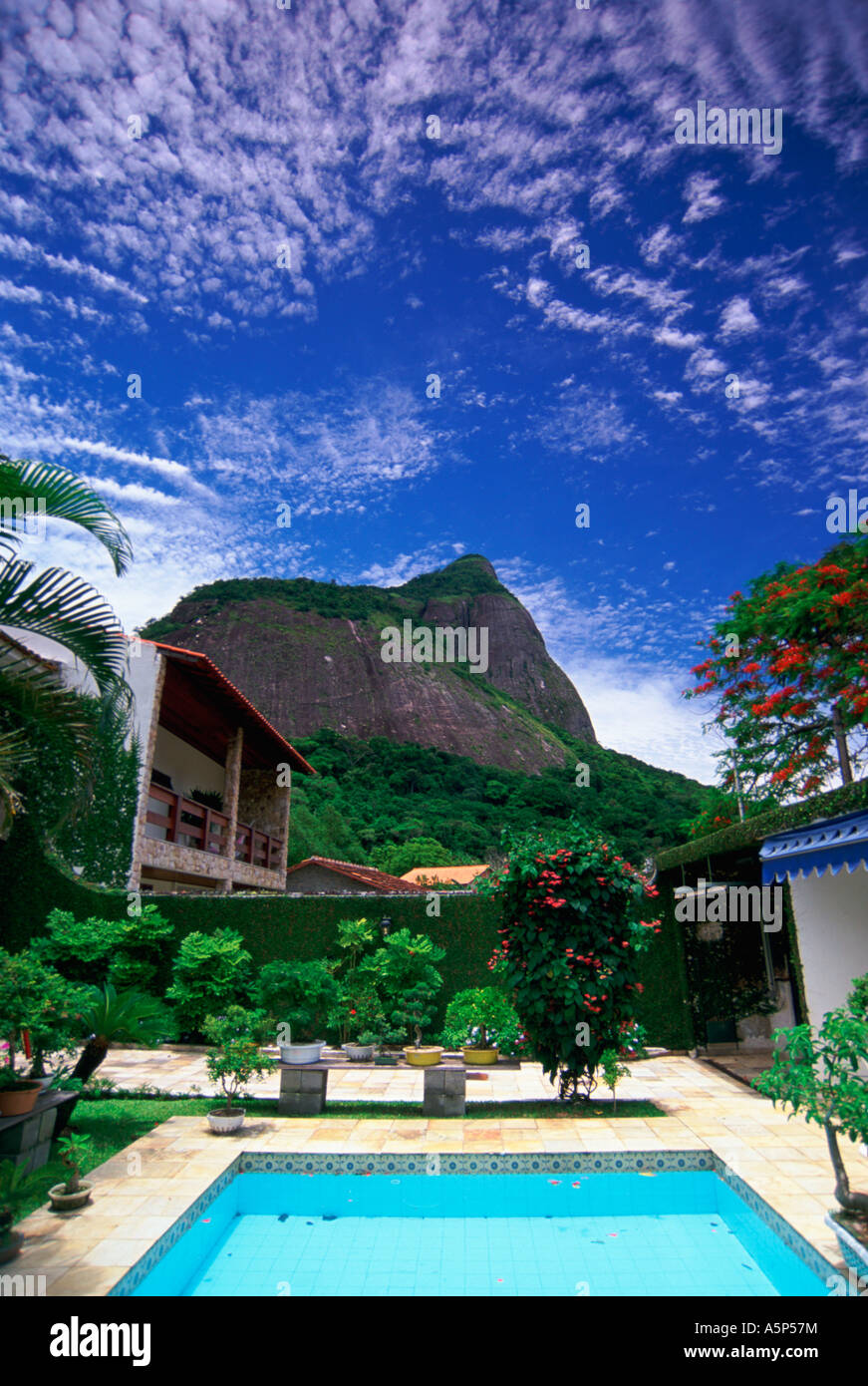 Pedra da Gavea Rio de Janeiro Brazil Stock Photo - Alamy