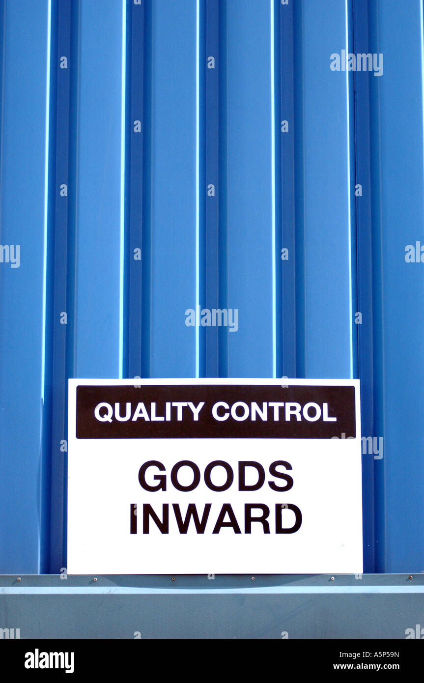 Goods inward hi-res stock photography and images - Alamy