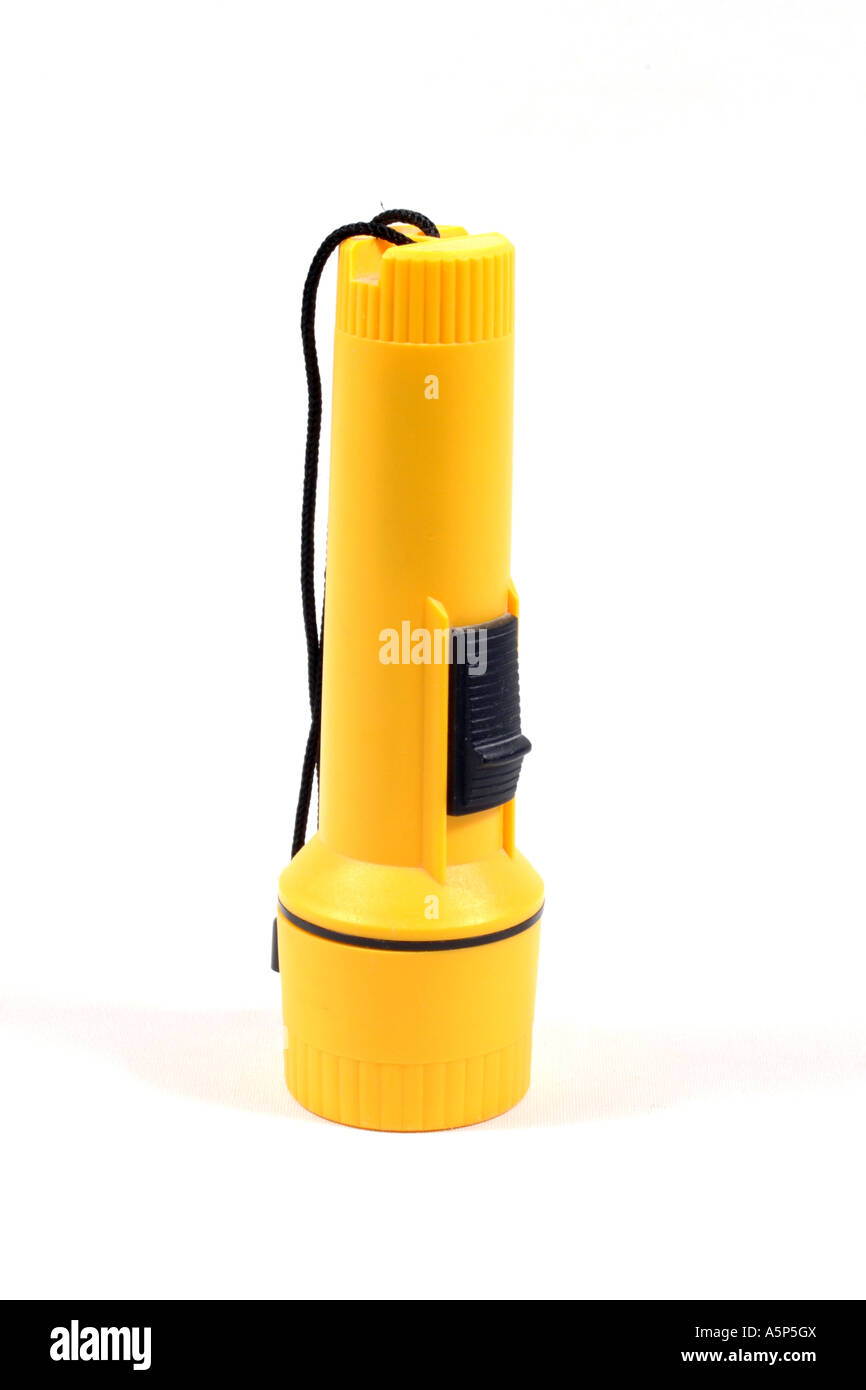Yellow torch Cut Out Stock Images & Pictures - Alamy