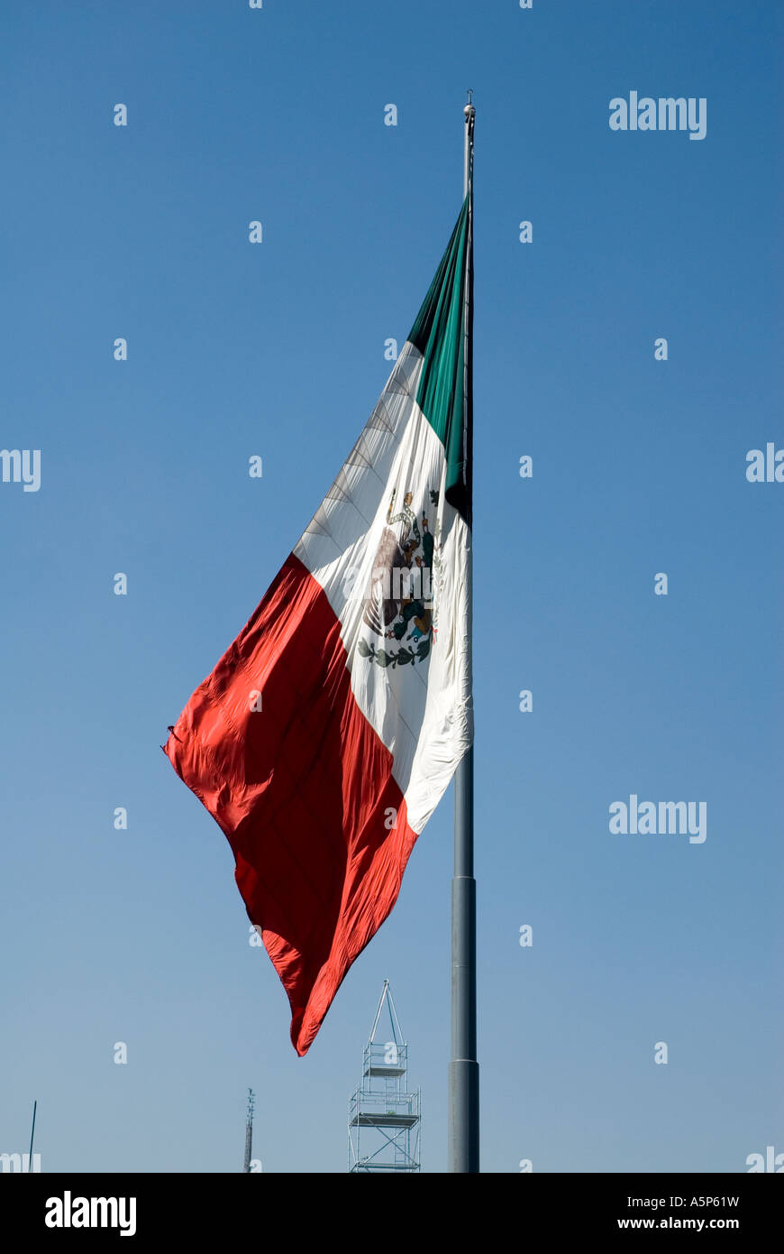 Plaza de la Constitución flag - mexico city square Stock Photo - Alamy