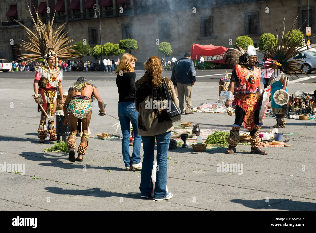 limpia made by the indigenous - cleaning of the soul - Plaza de la ...