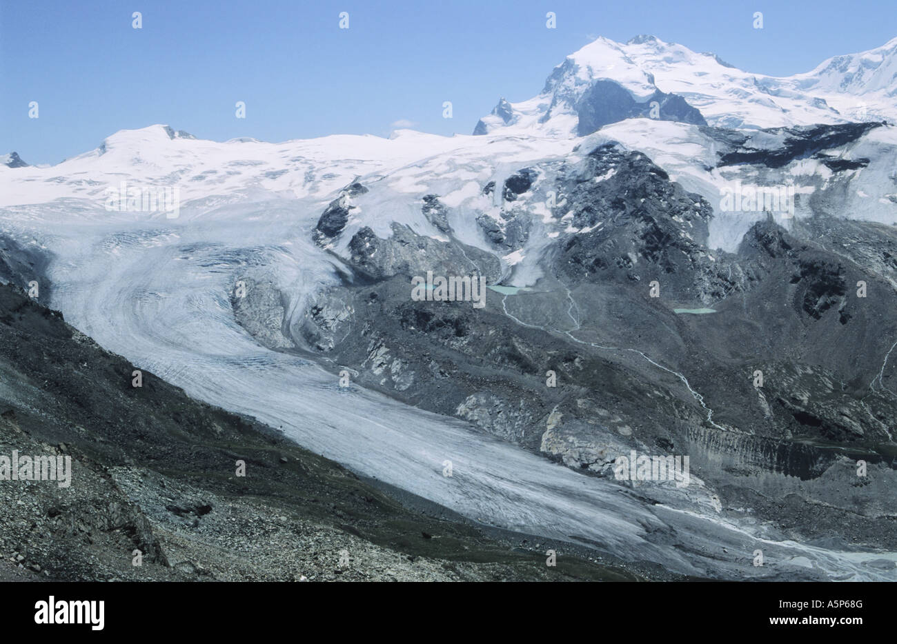 Glacier tongue of findelgletscher hi-res stock photography and images ...