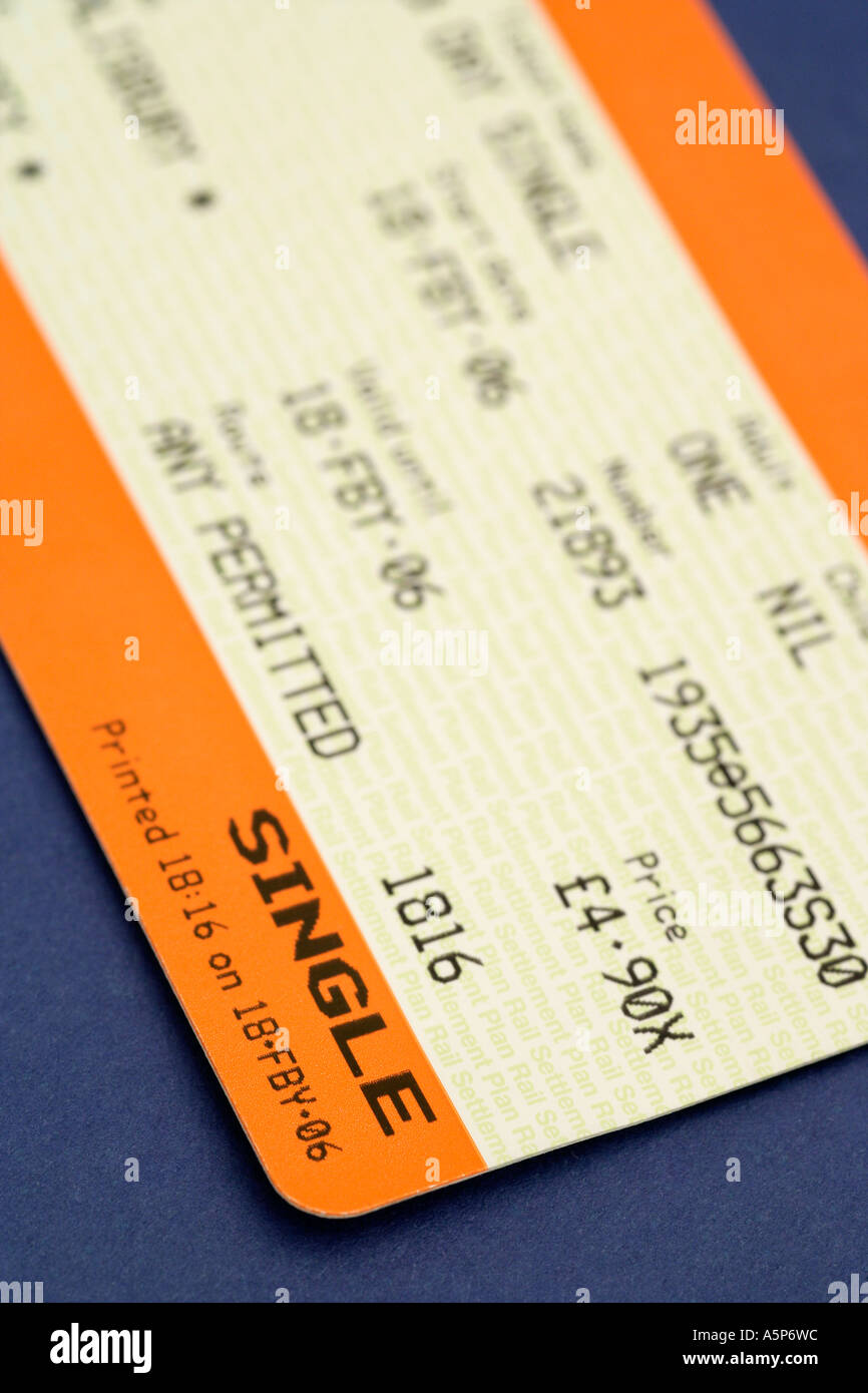 Rail permit hi-res stock photography and images - Alamy