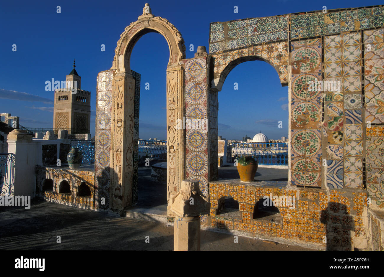 Tunisia tunis view great mosque hi-res stock photography and images - Alamy
