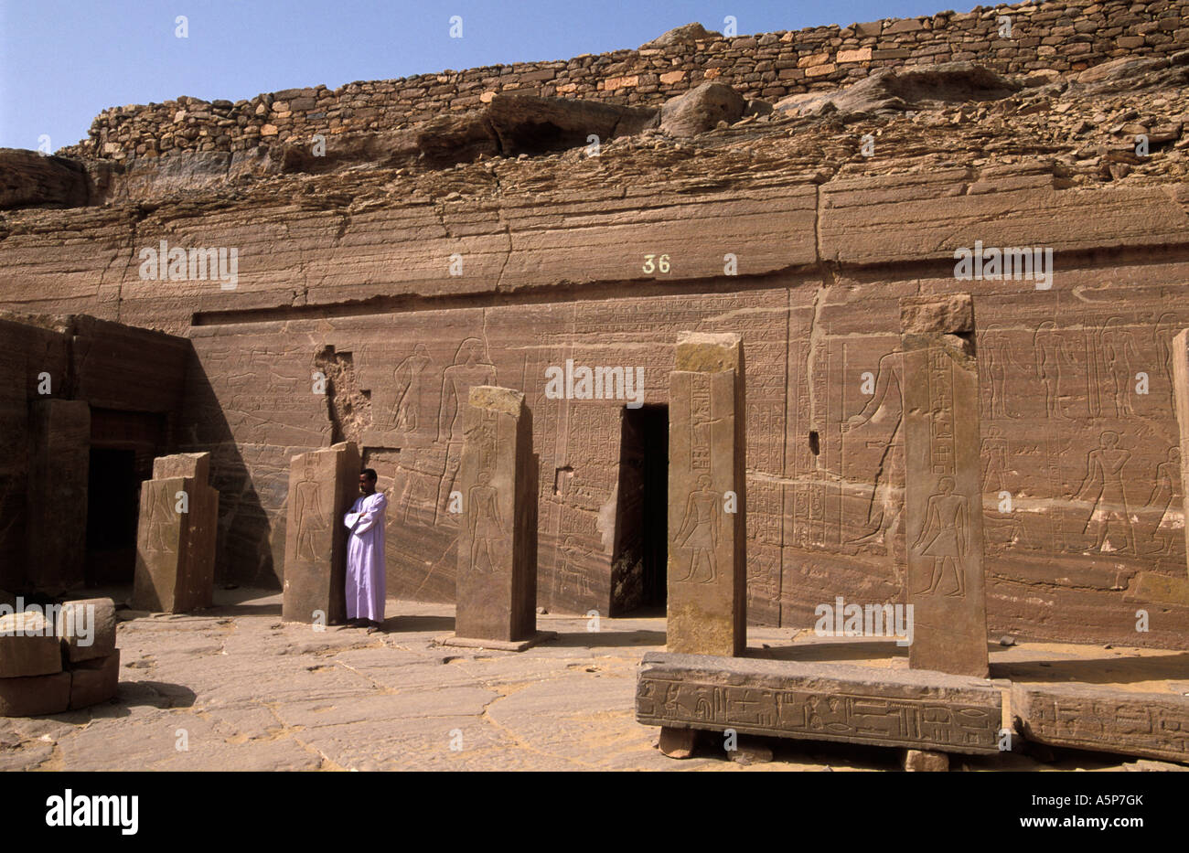 Ancient Egyptian Tomb Entrance Stock Photos & Ancient Egyptian Tomb ...