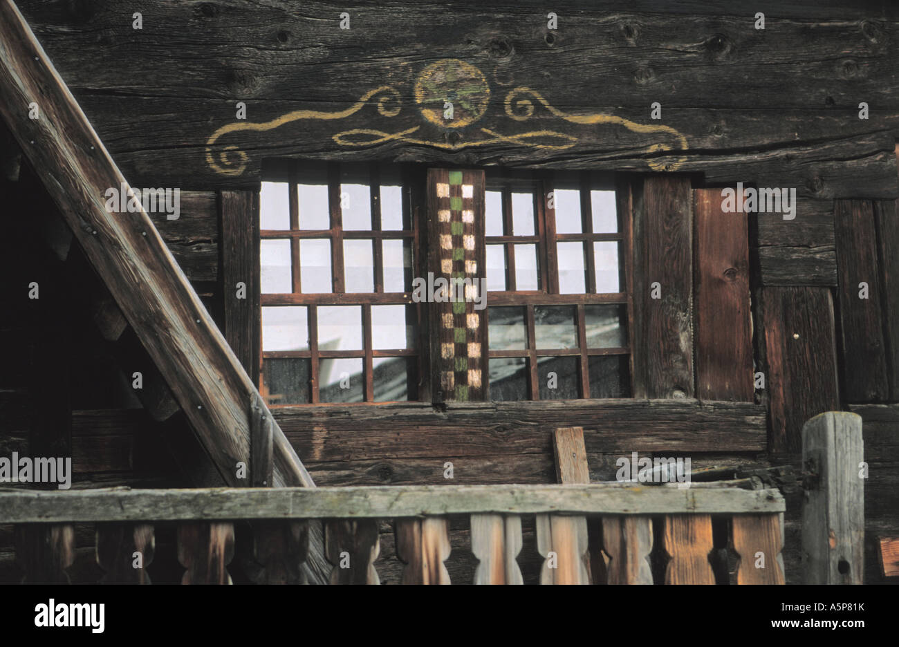 Window of an ancient house Stock Photo - Alamy