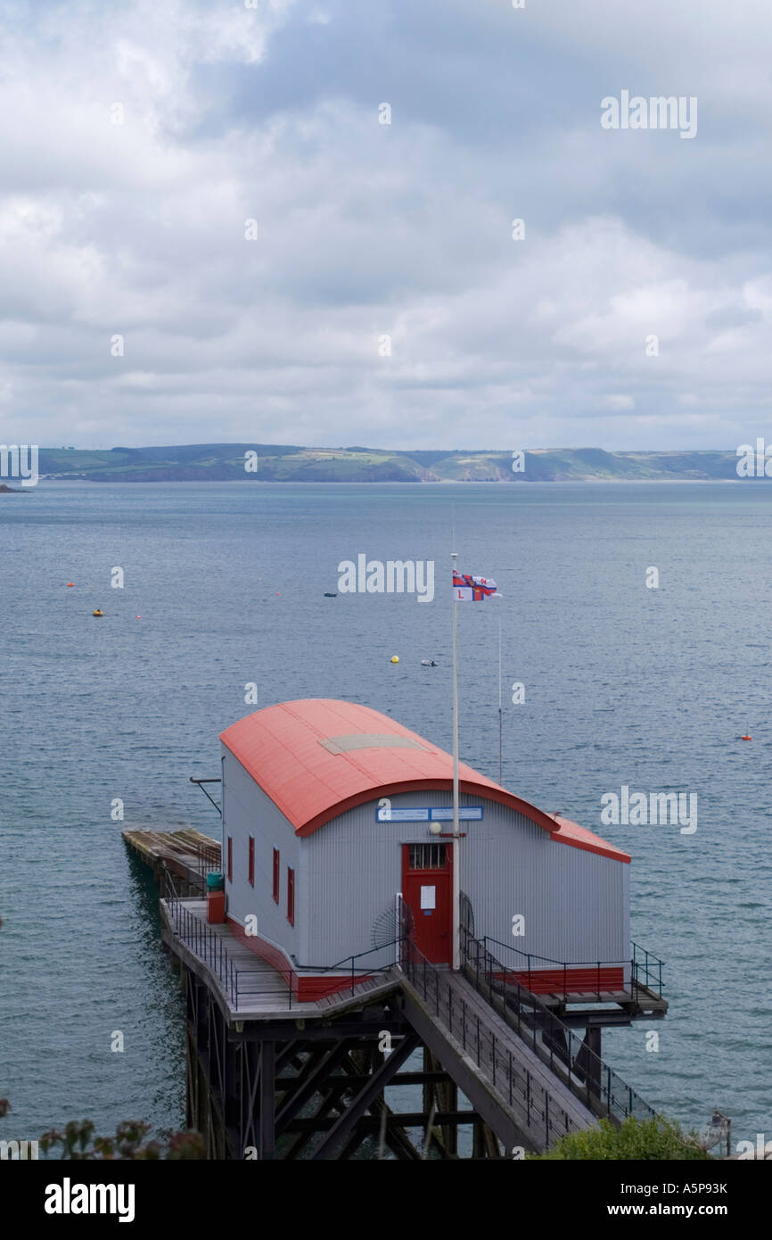 RNLI Lifeboat Station Tenby Wales Stock Photo - Alamy