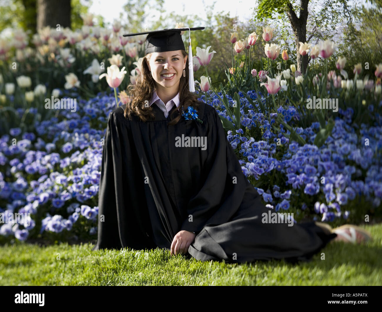 Female student graduate Stock Photo - Alamy