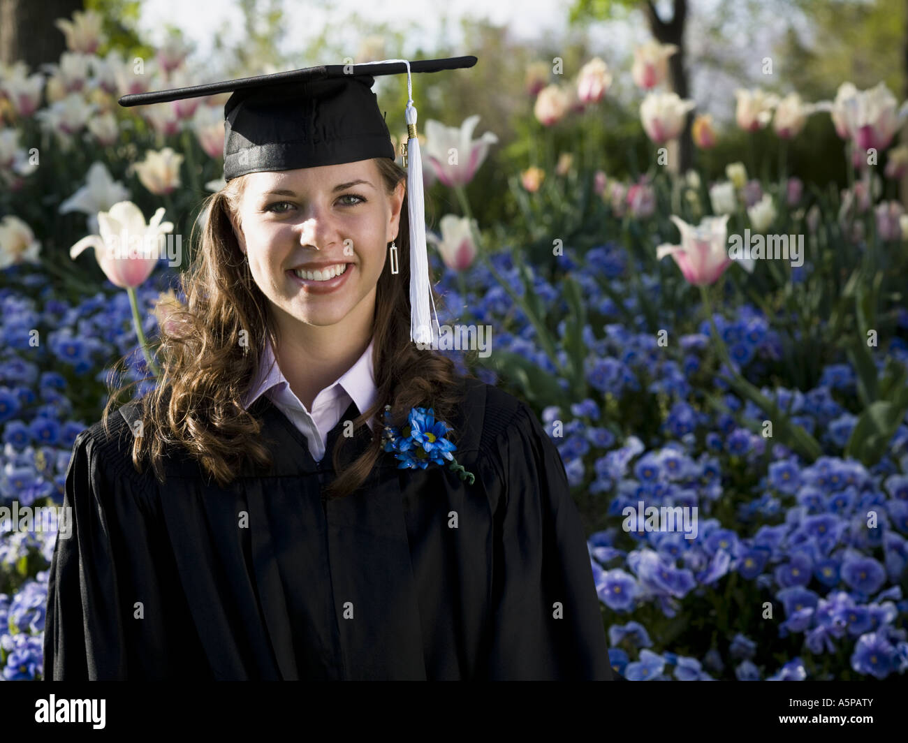 Female student graduate Stock Photo - Alamy
