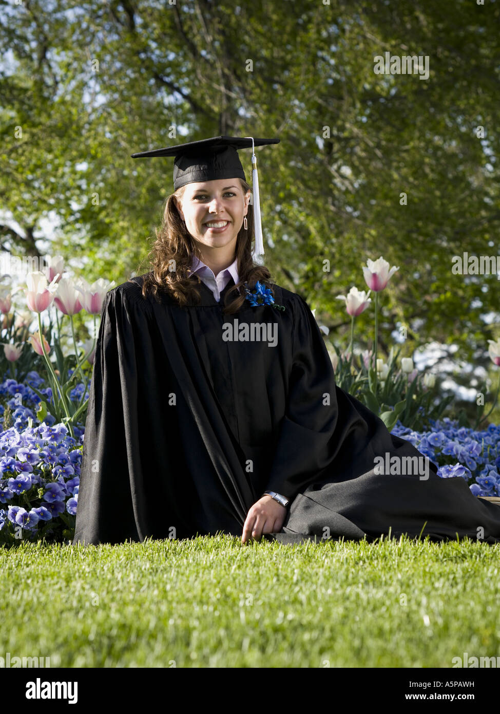 Female student graduate Stock Photo - Alamy