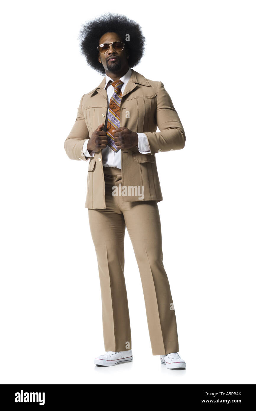 Man in old suit silhouette hi-res stock photography and images - Alamy