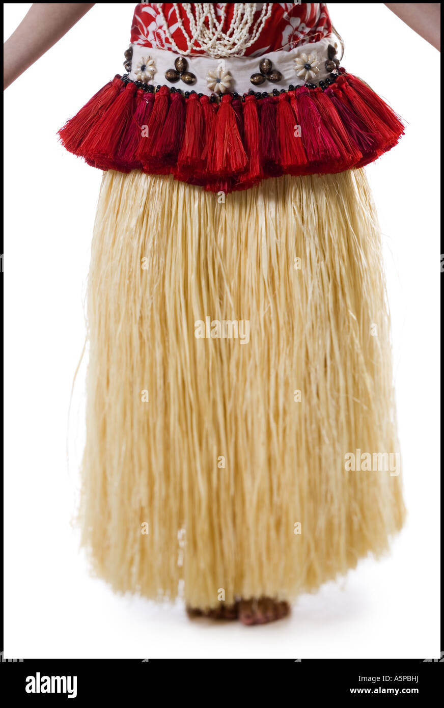 Hawaiian female hula dancer Stock Photo - Alamy