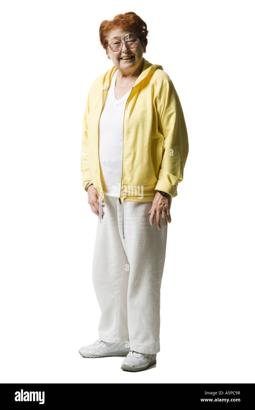 Elderly person model Cut Out Stock Images & Pictures - Alamy