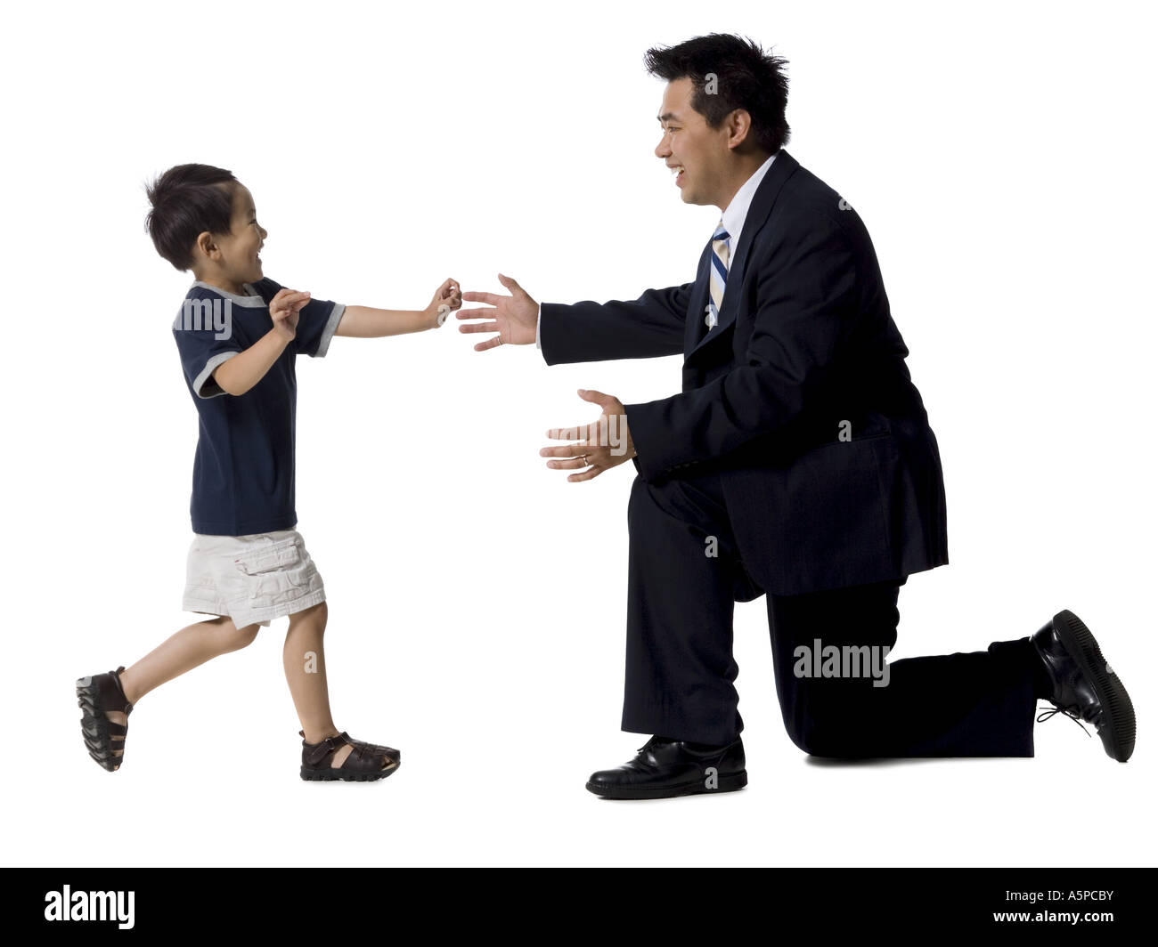 Father and son Stock Photo - Alamy