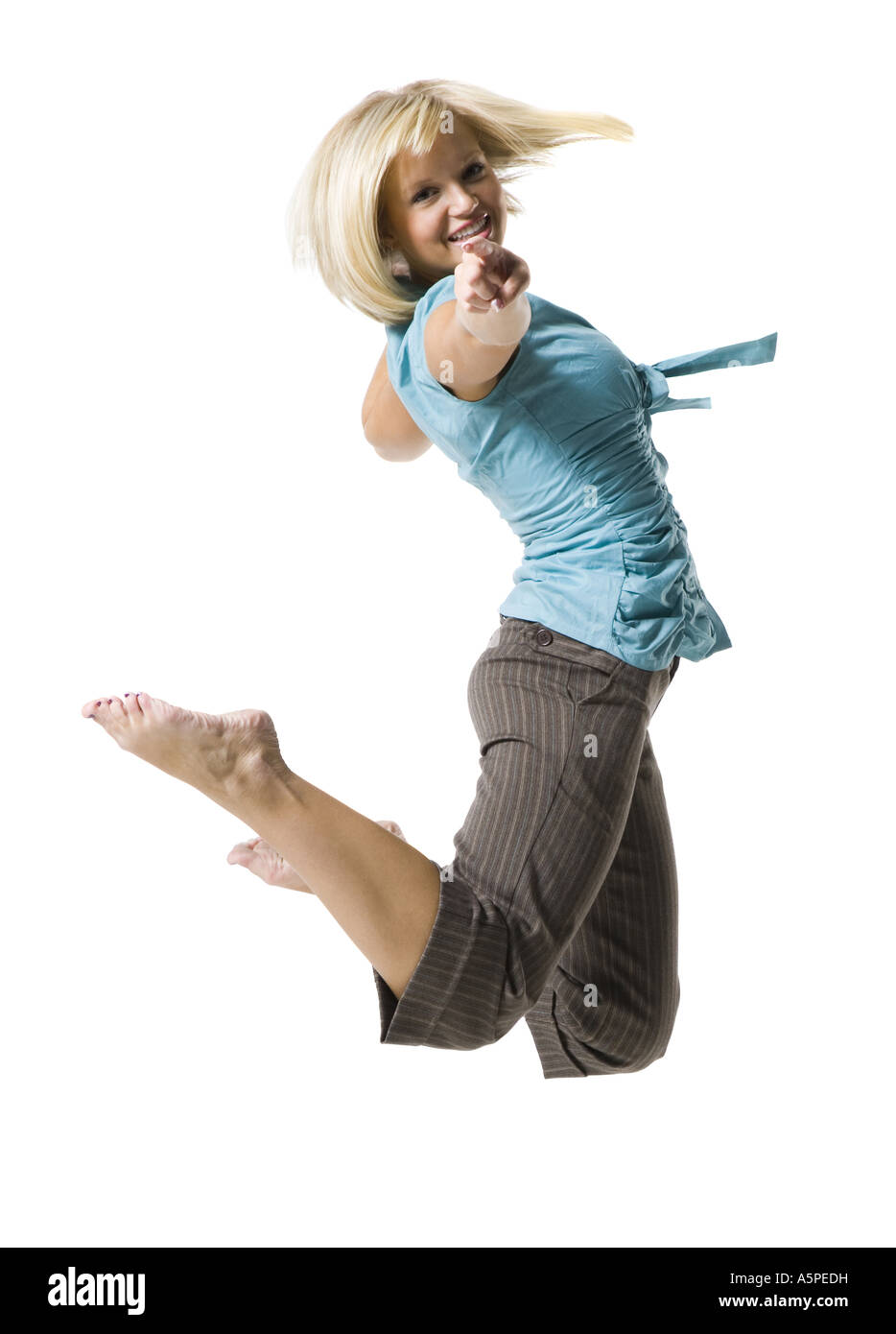 Jumping point Cut Out Stock Images & Pictures - Alamy