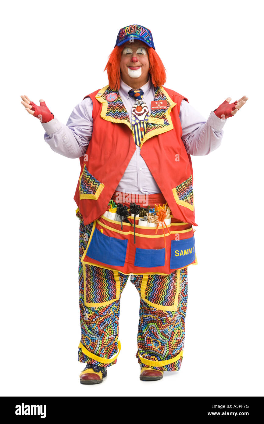 Clown portraits Cut Out Stock Images & Pictures - Alamy