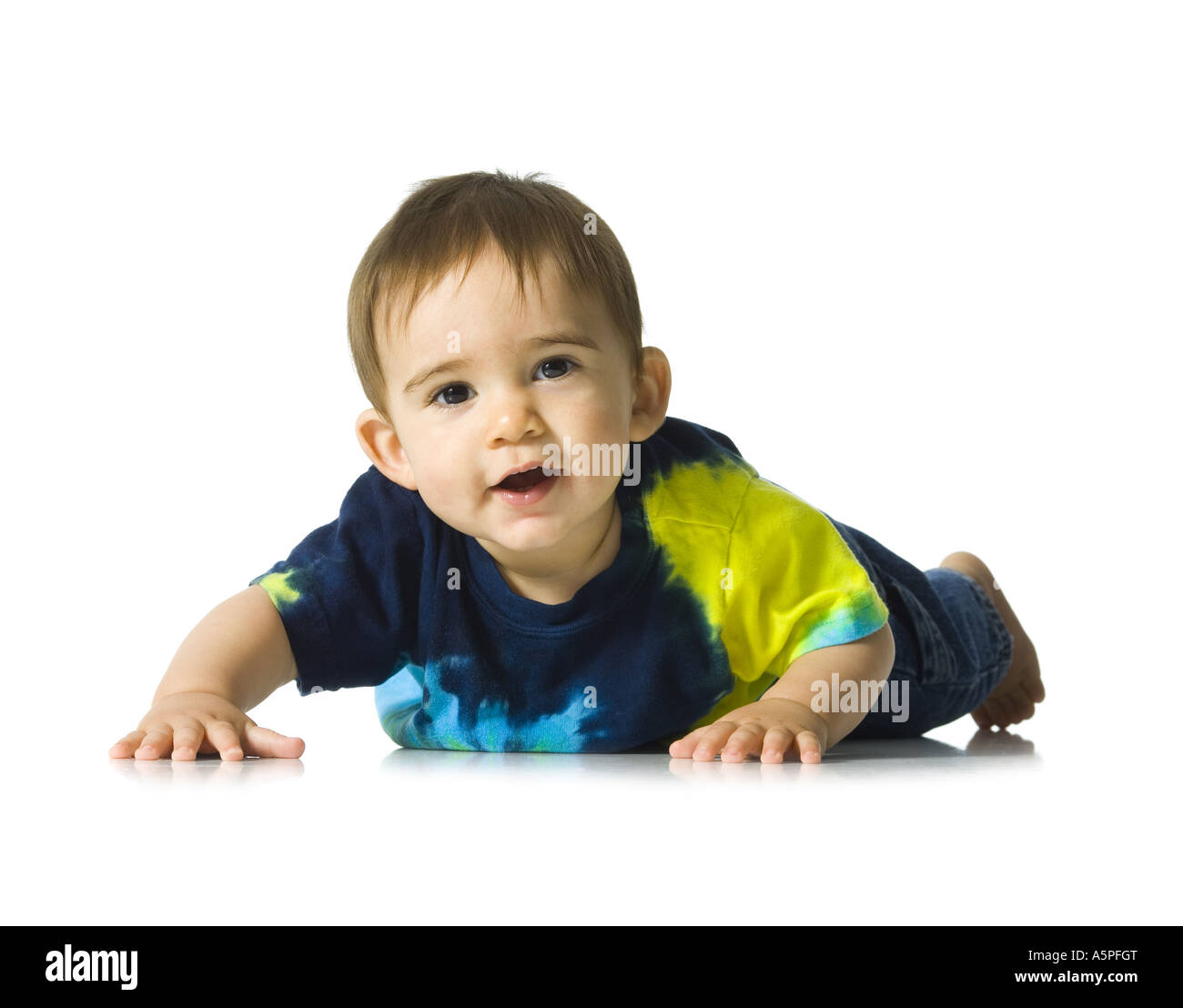 Baby boy cut out silhouette Cut Out Stock Images & Pictures - Alamy