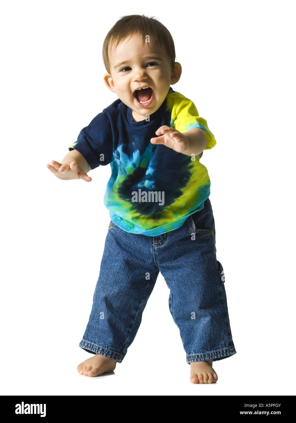 Baby boy cut out silhouette Cut Out Stock Images & Pictures - Alamy