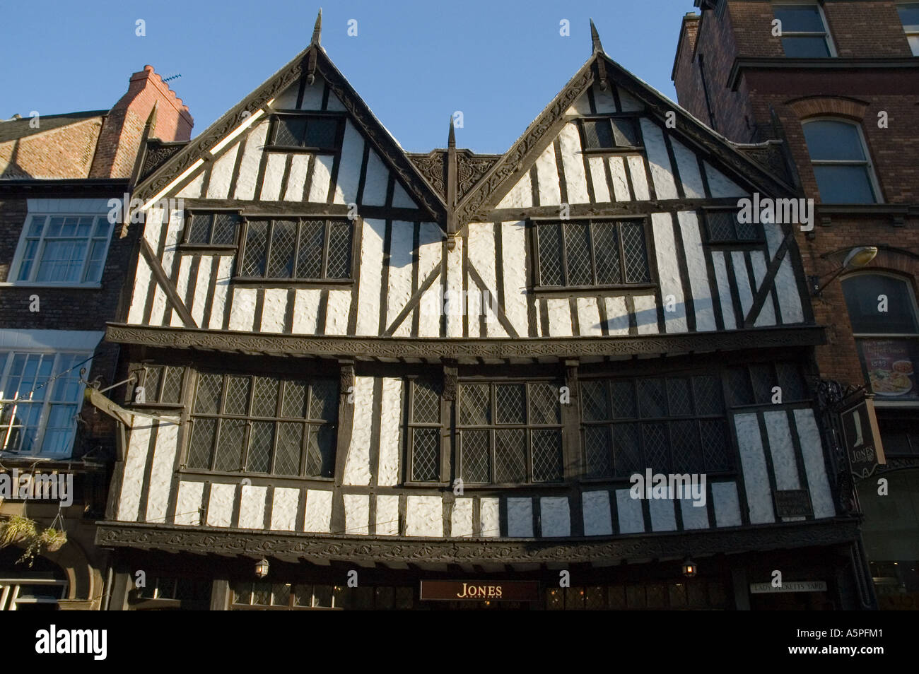 Half timbered building, York Stock Photo - Alamy