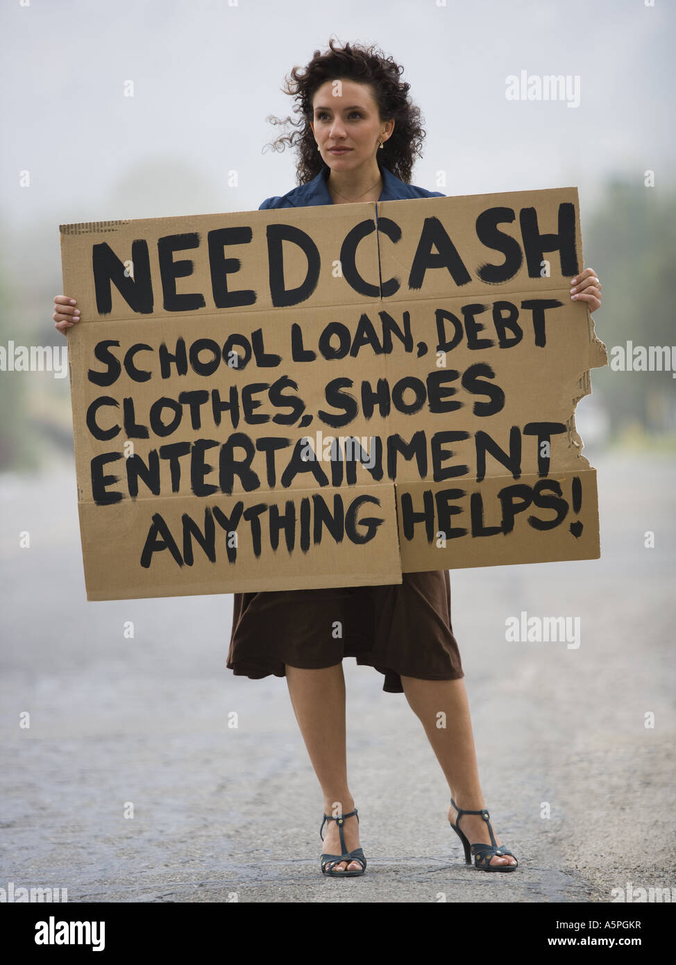Full vertical desperate young caucasian hi-res stock photography and ...