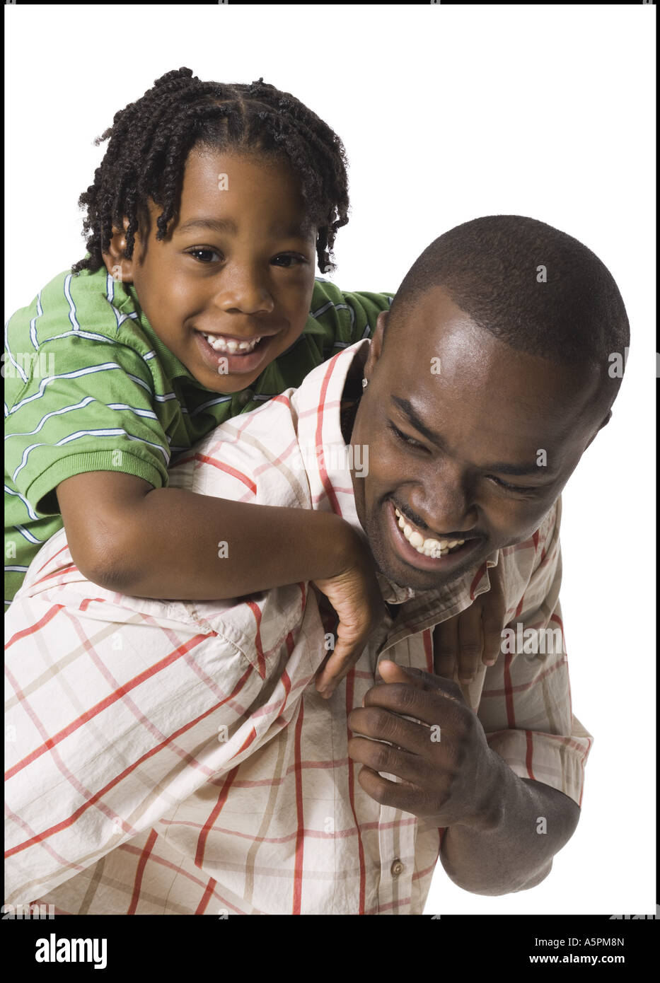 Father Playing With Young Son Stock Photo Alamy
