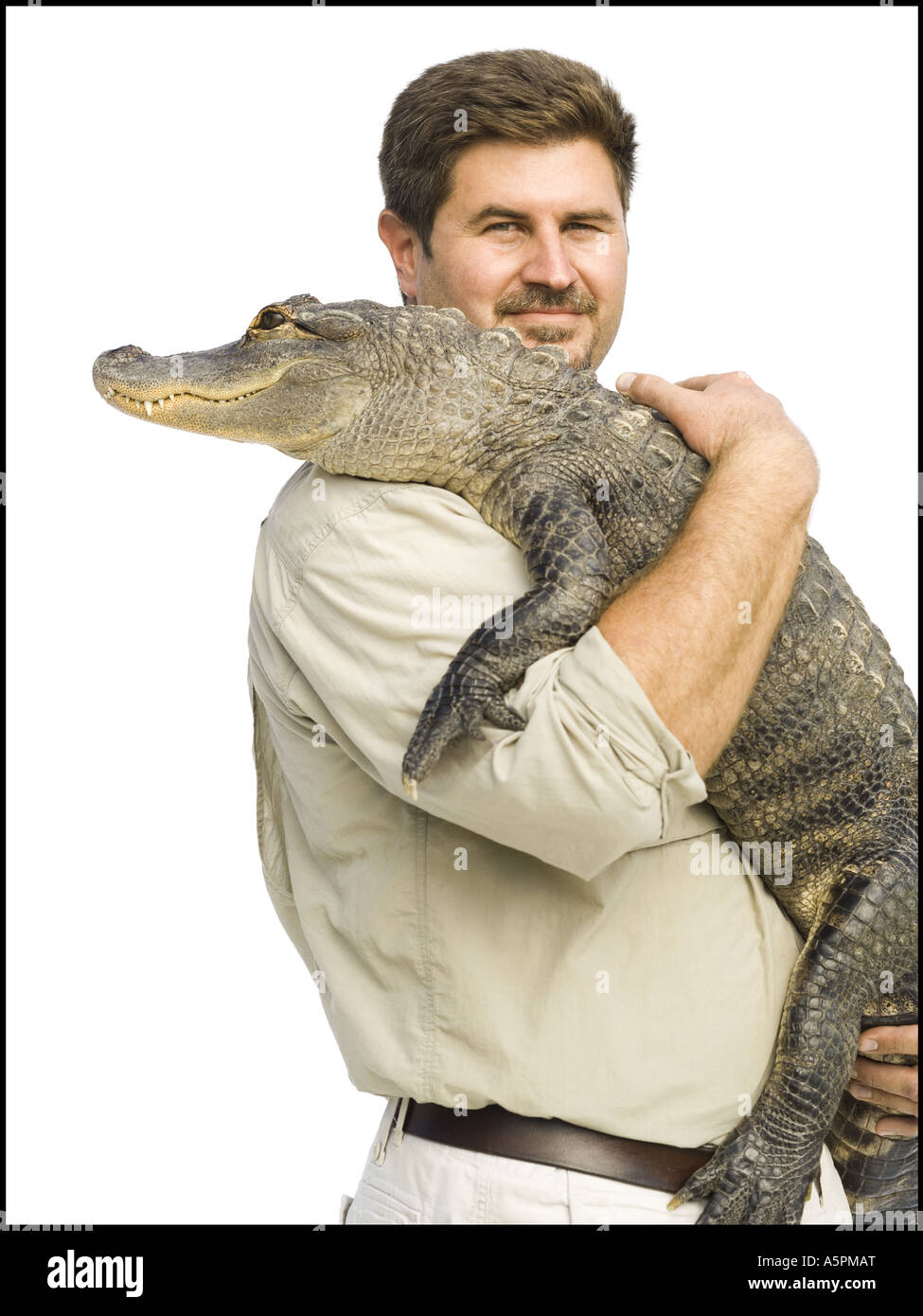 Holding alligators hi-res stock photography and images - Alamy