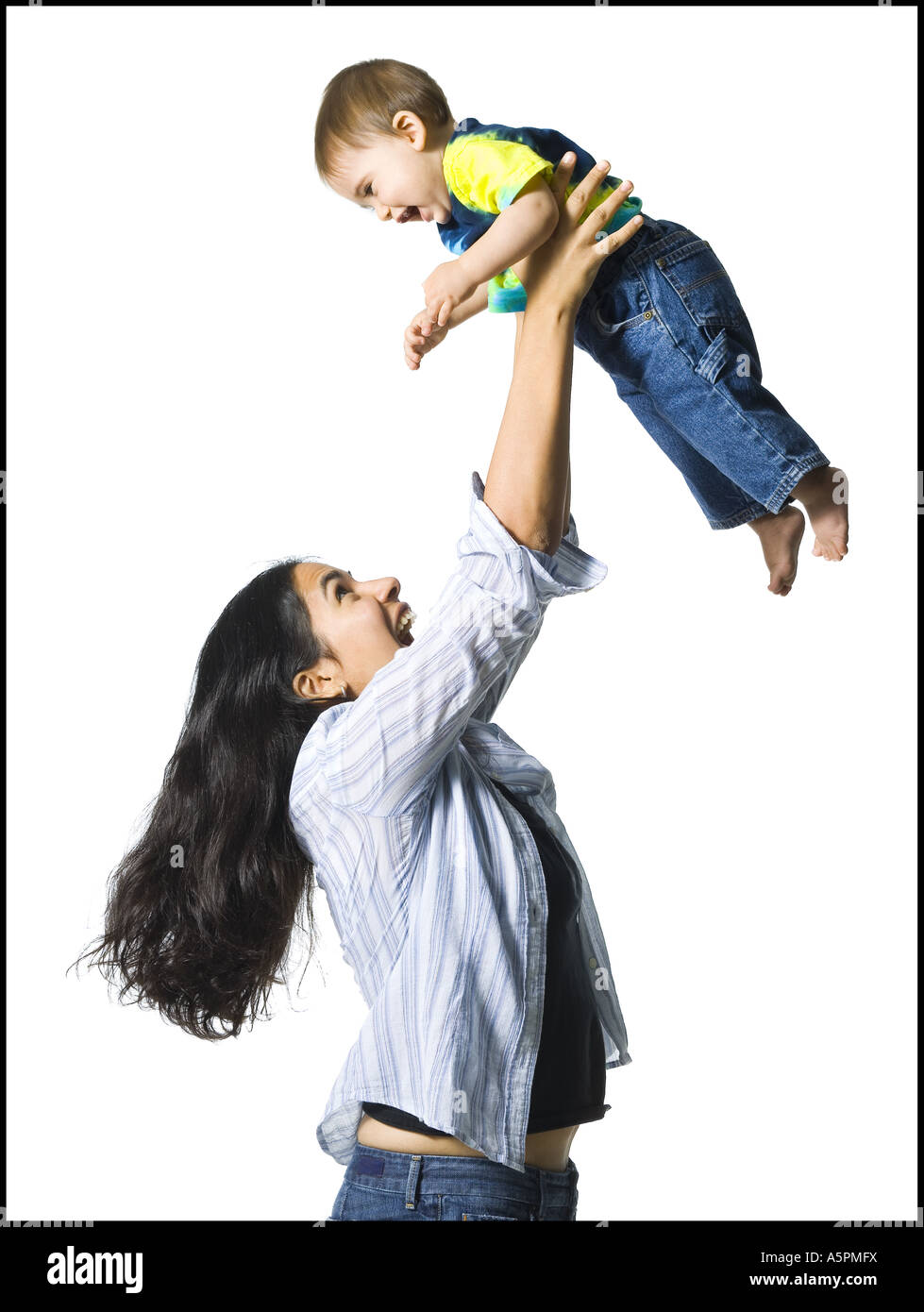 Mother and son Stock Photo - Alamy