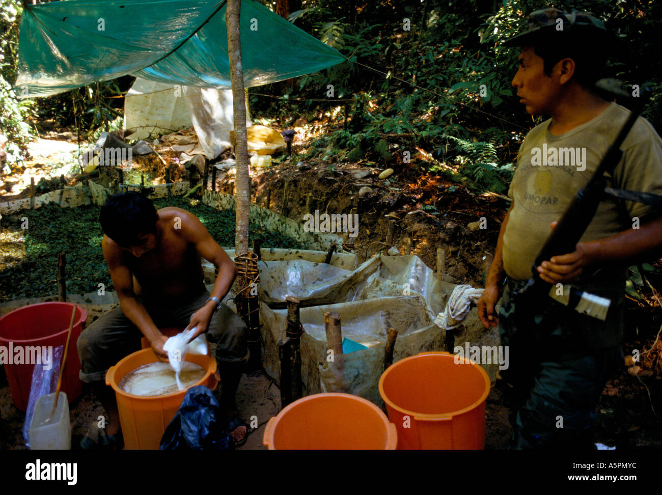 THE LEOPARDS DISCOVER A PROCESSING LABORATORY IN CHAPARE REGION BOLIVIA ...
