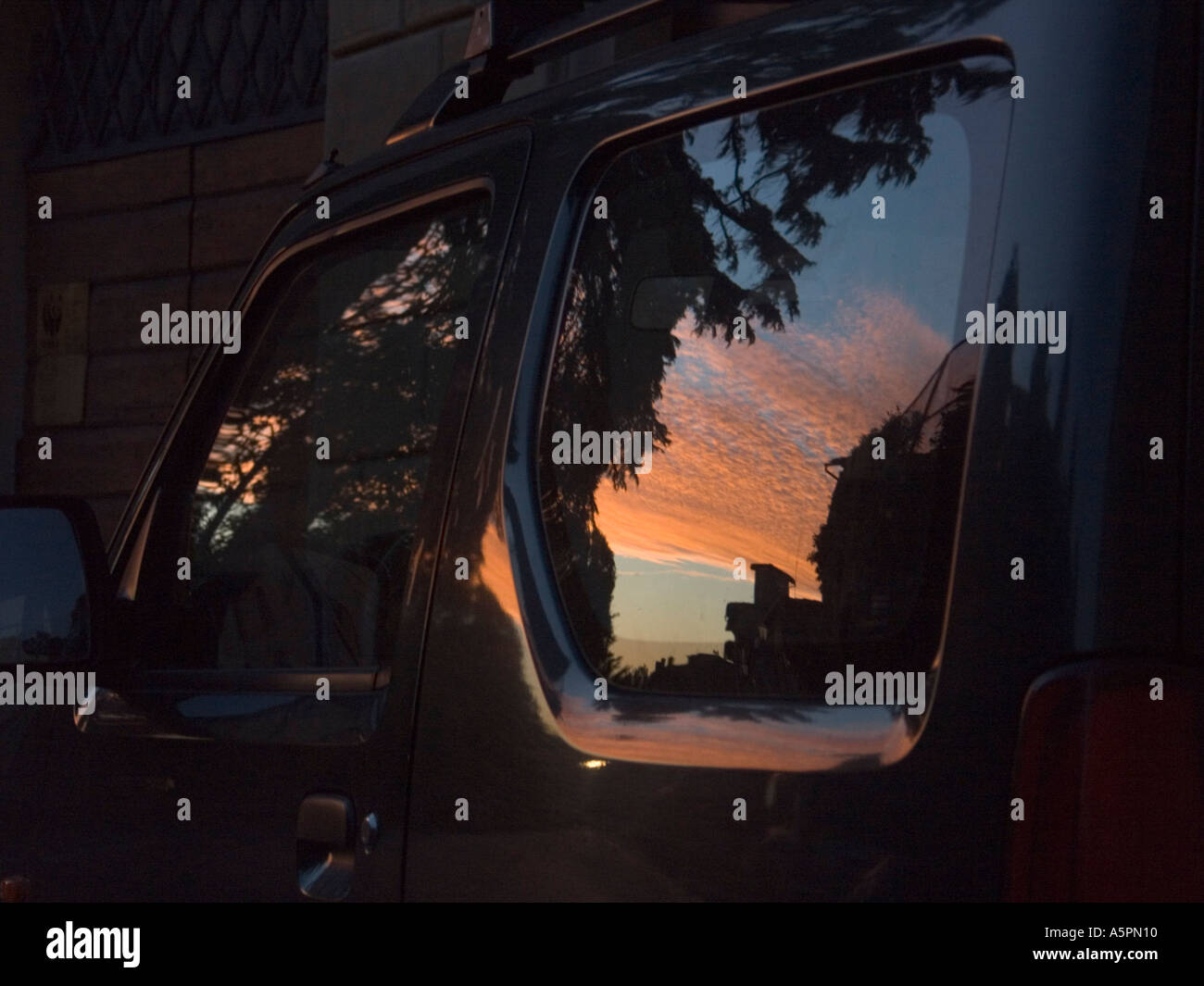 Buildings reflected in car windows hi-res stock photography and images ...