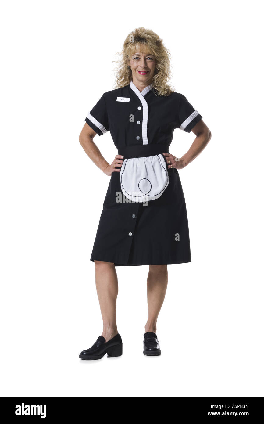 Waitresses Cut Out Stock Images & Pictures - Alamy