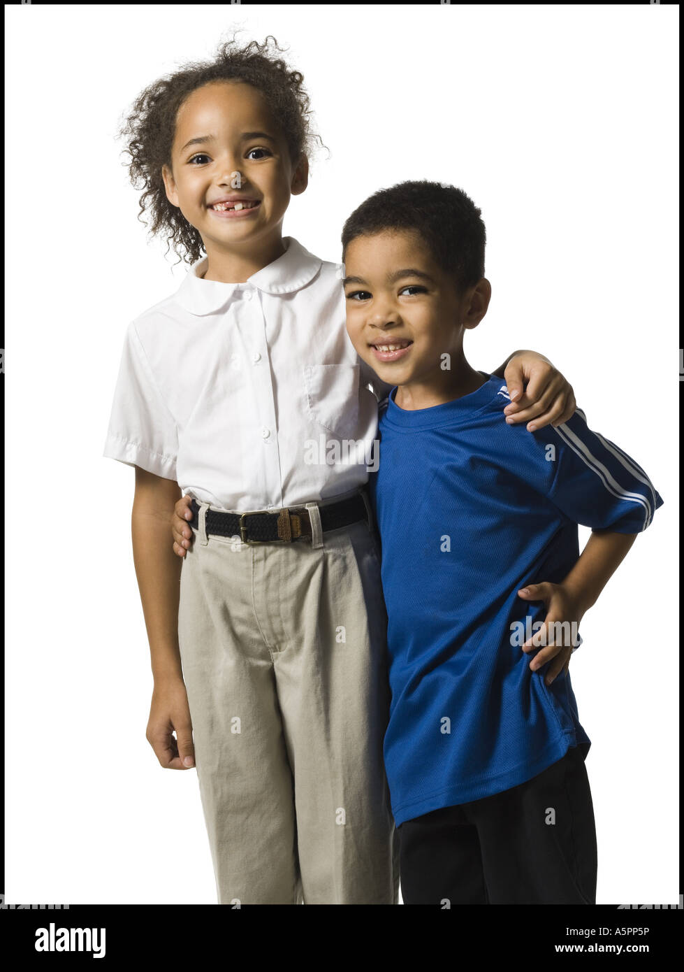 Brother and sister Stock Photo - Alamy