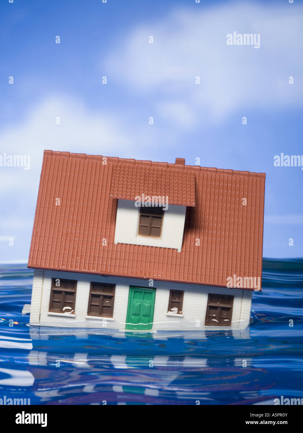 Floating House On Water