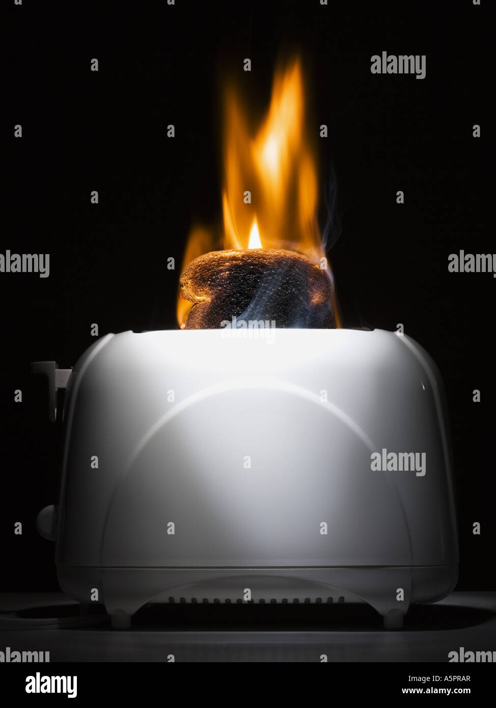 Toaster fire hi-res stock photography and images - Alamy