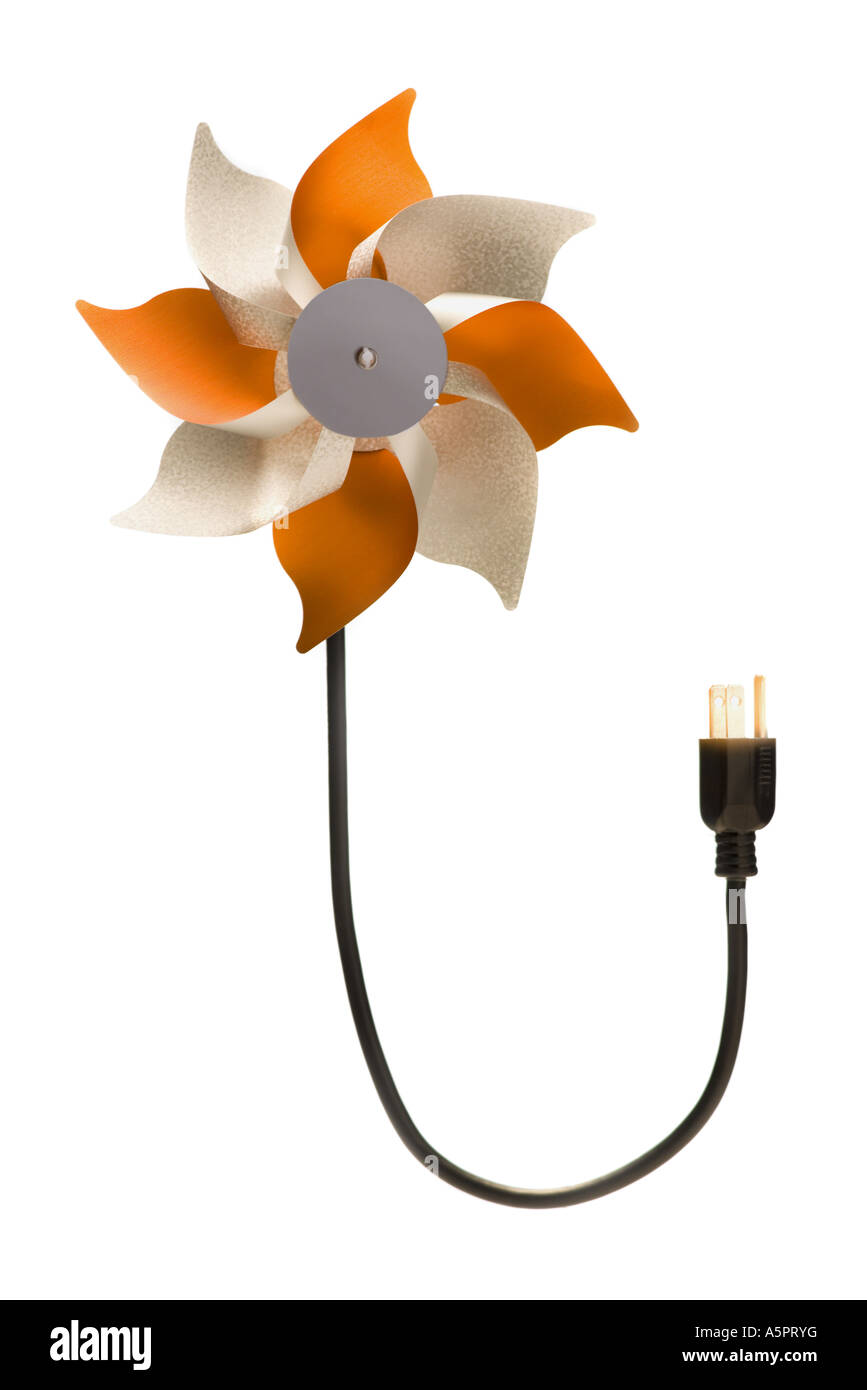 Windmill with a plug Stock Photo - Alamy