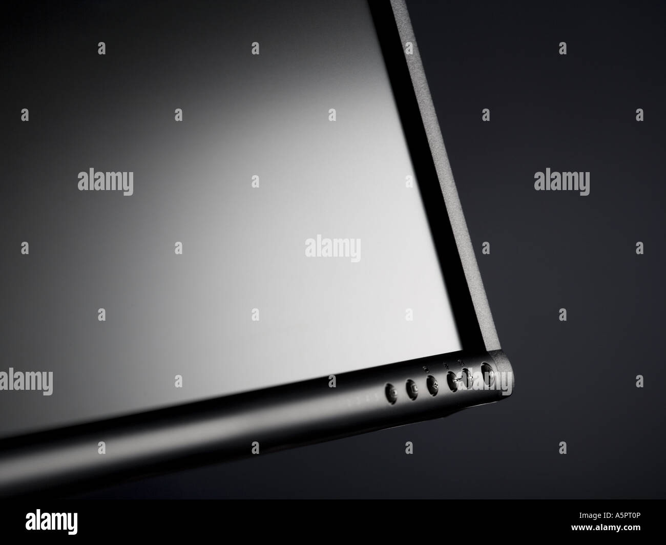 Corner of a computer monitor screen Stock Photo - Alamy