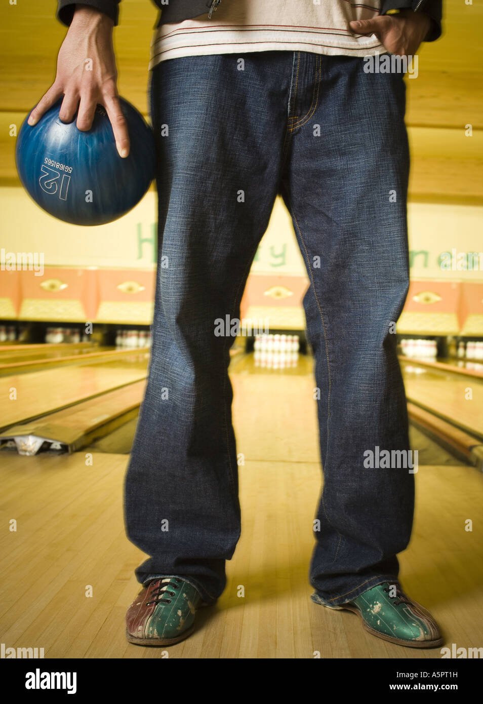 Human bowling hi-res stock photography and images - Alamy