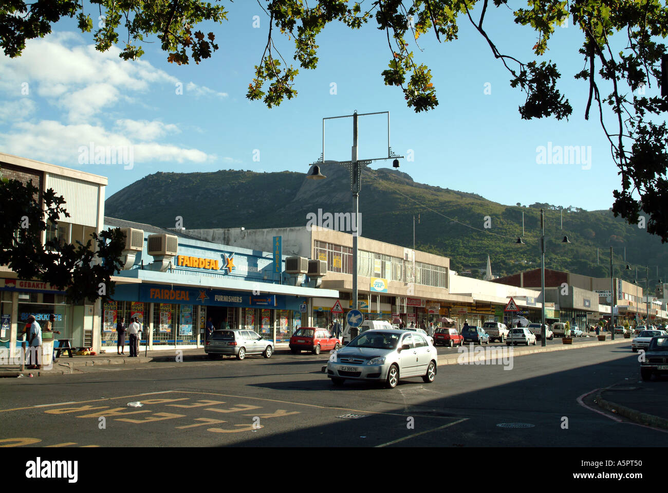 Paarl Western Cape South Africa RSA town centre Stock Photo - Alamy