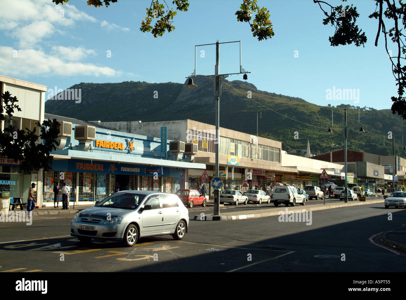 Paarl Western Cape South Africa RSA town centre Stock Photo - Alamy