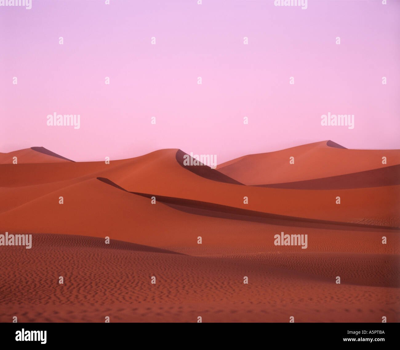 Dunes at sunrise Sossusvlei Namib dessert Namibia Stock Photo - Alamy