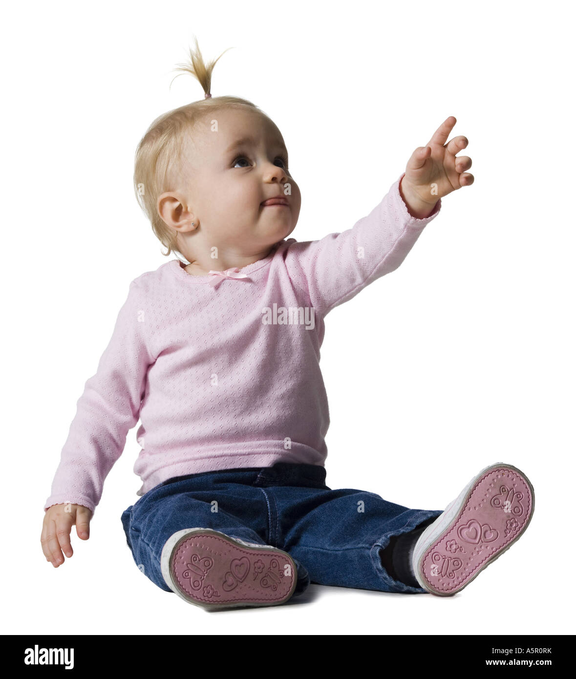 Child Reaching Up Silhouette