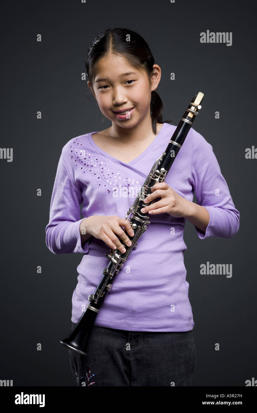 Teenager clarinet hi-res stock photography and images - Alamy