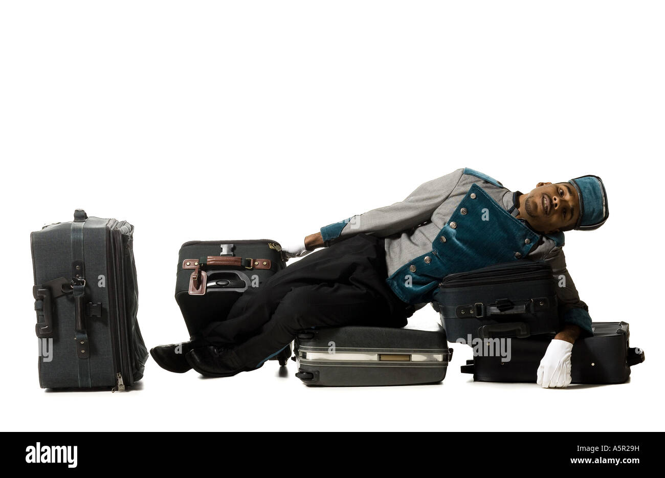 Luggage falling hi-res stock photography and images - Alamy