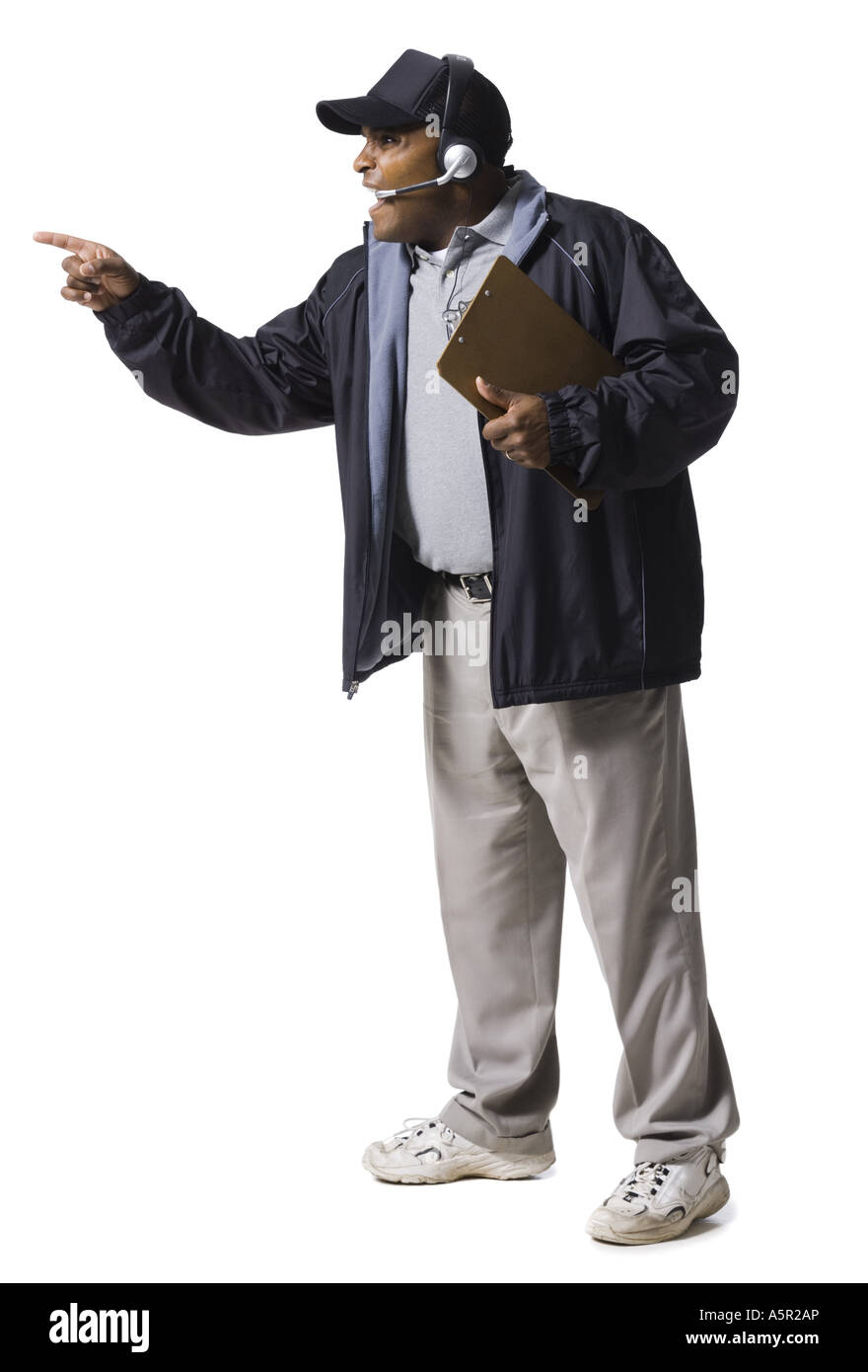 Football coach clipboard hi-res stock photography and images - Alamy